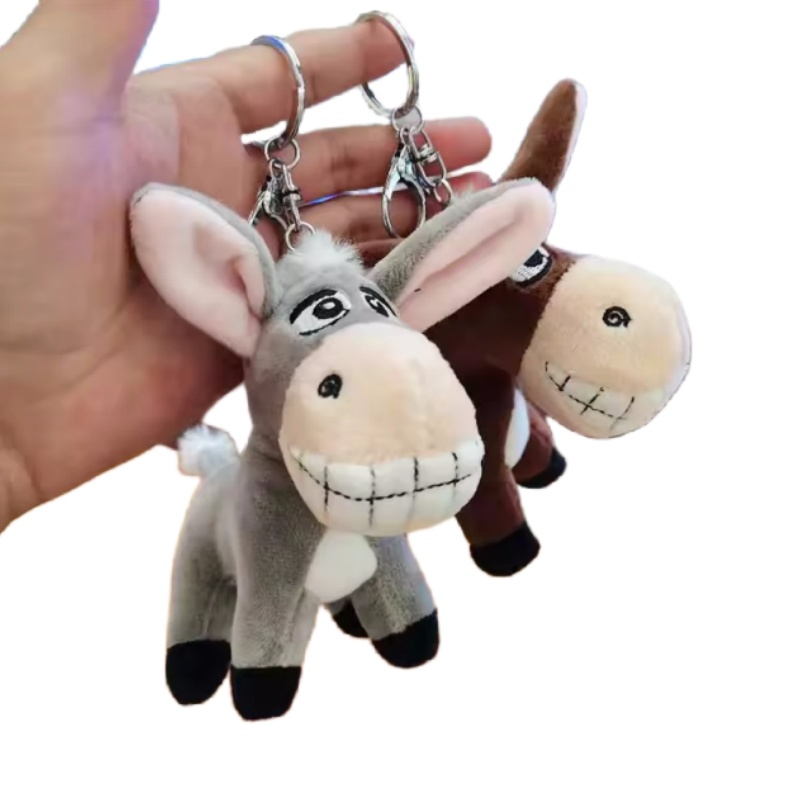 Donkey Plush Doll Keychain Donkey Plush Doll Keychain